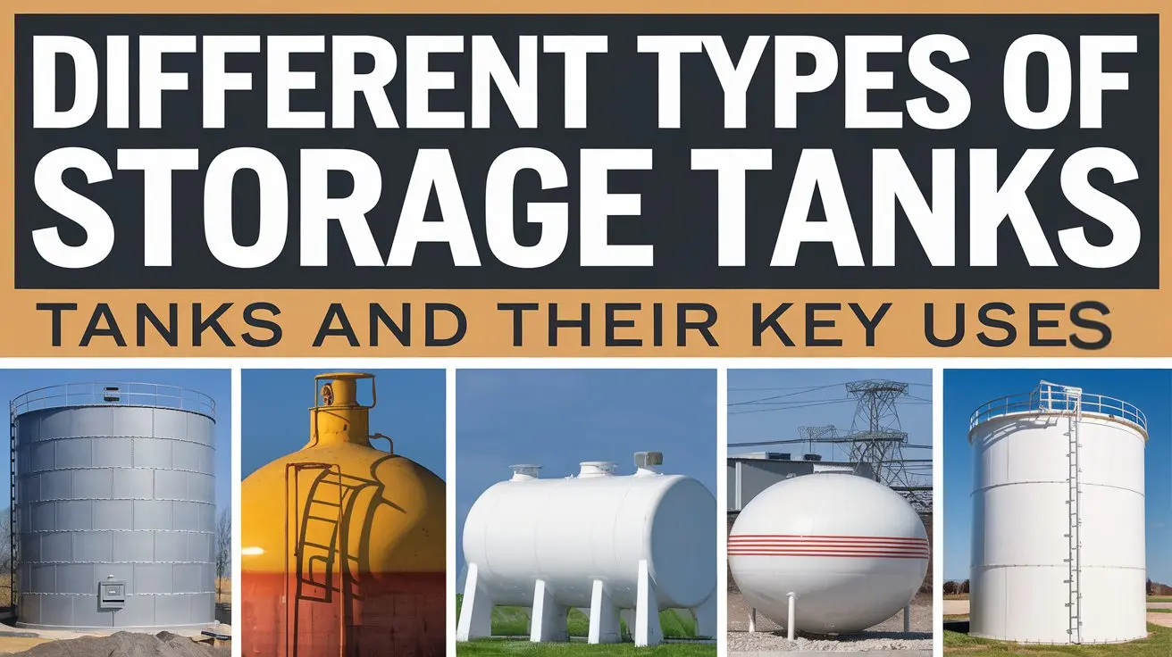 Essential Industrial Storage Tanks and Their Uses Explained
