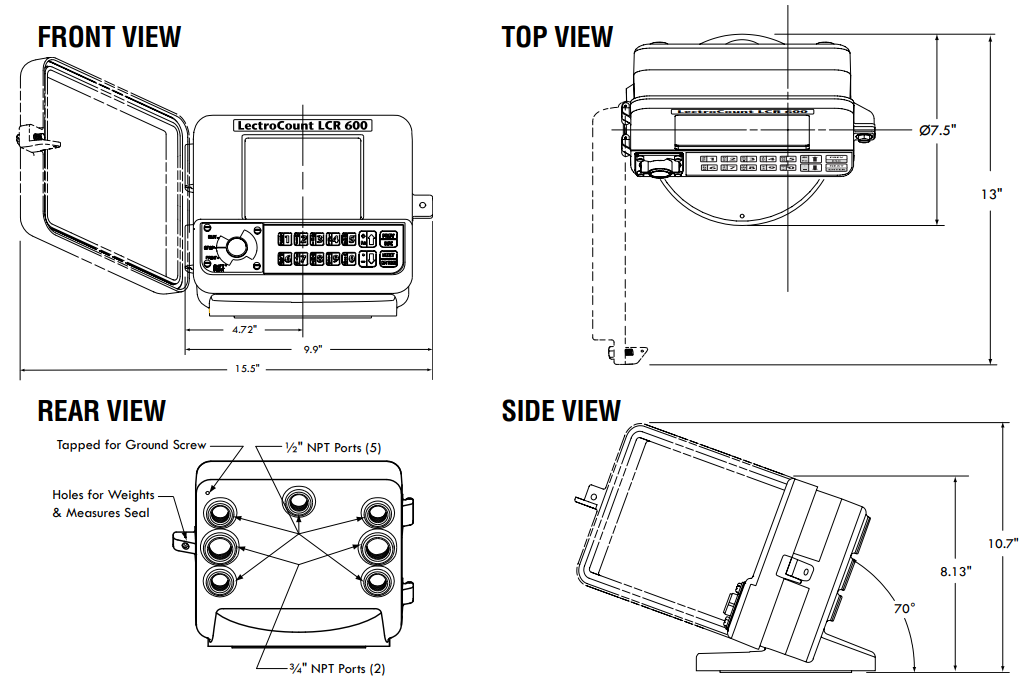 LCR 600 Electronic Register - Liquid Control UAE