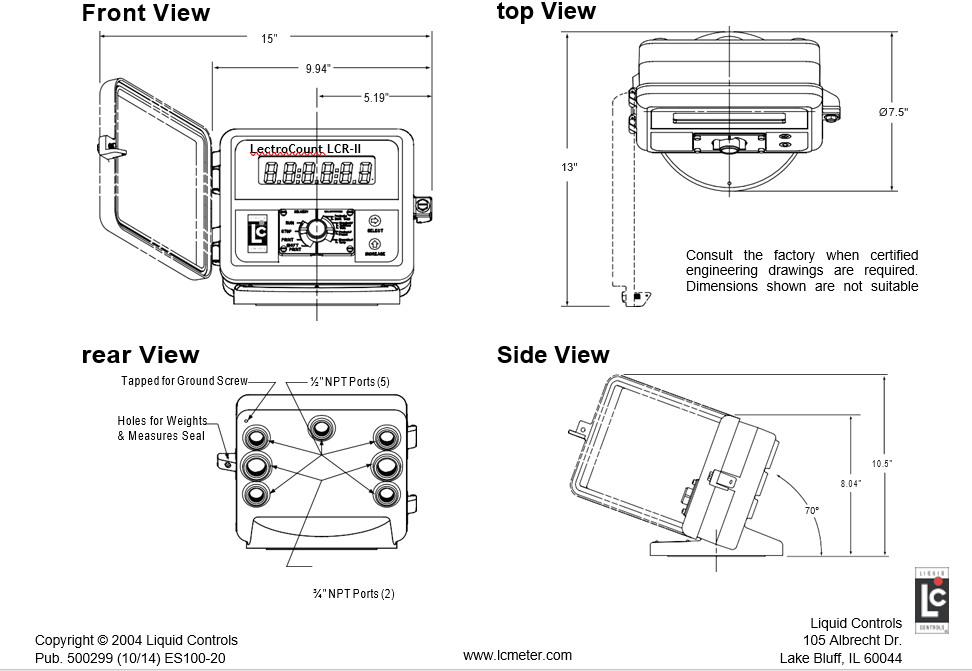 LCR-II™ Electronic Register -Liquid Control UAE